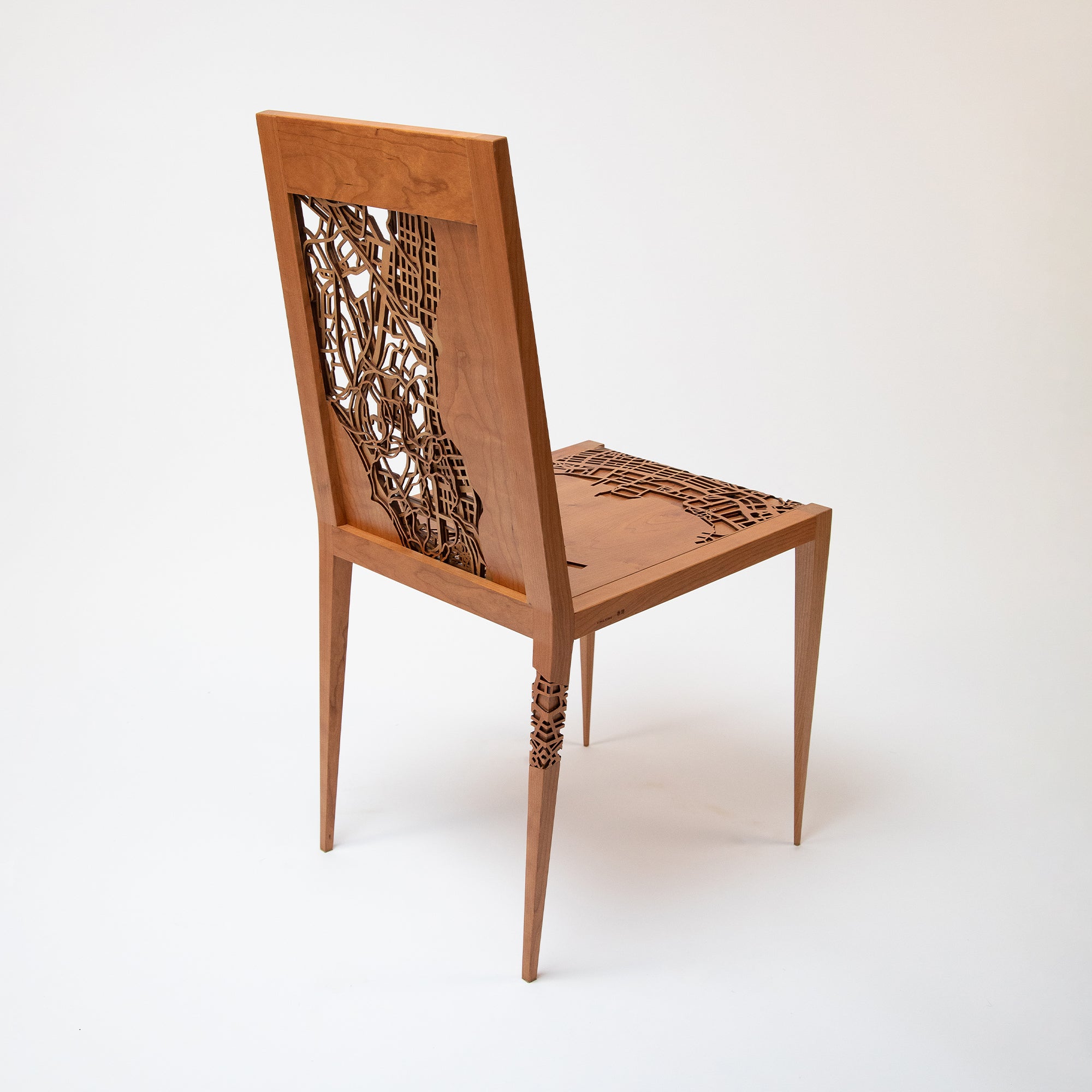 Wood Chair, Hong Kong - Prototype (Cherry) – Galante Design Studio