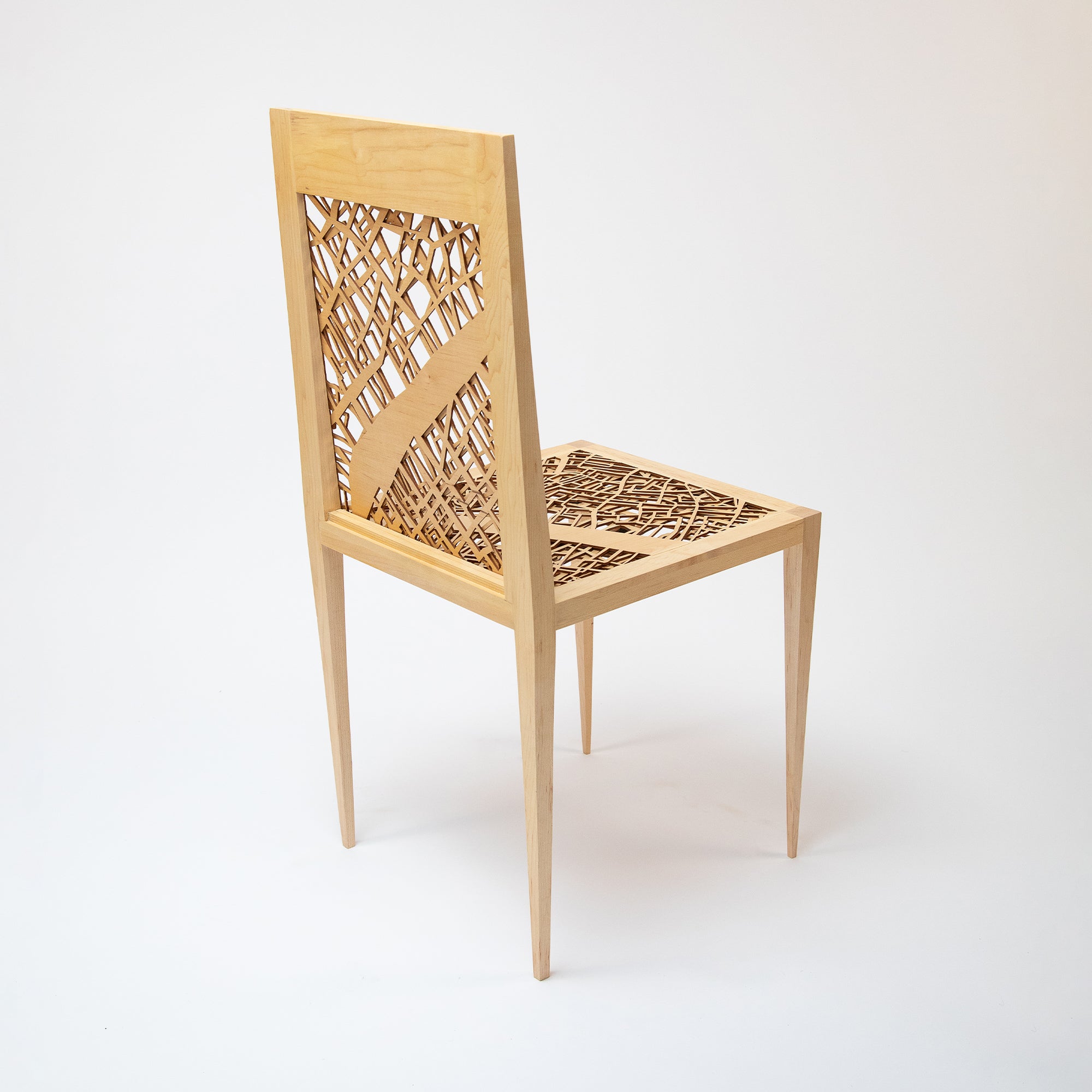 Wood Chair, Venice - Prototype (Maple) – Galante Design Studio